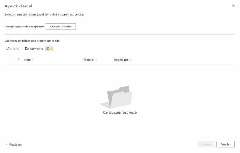 Load a Excel File in SharePoint List – Bruno Peytour